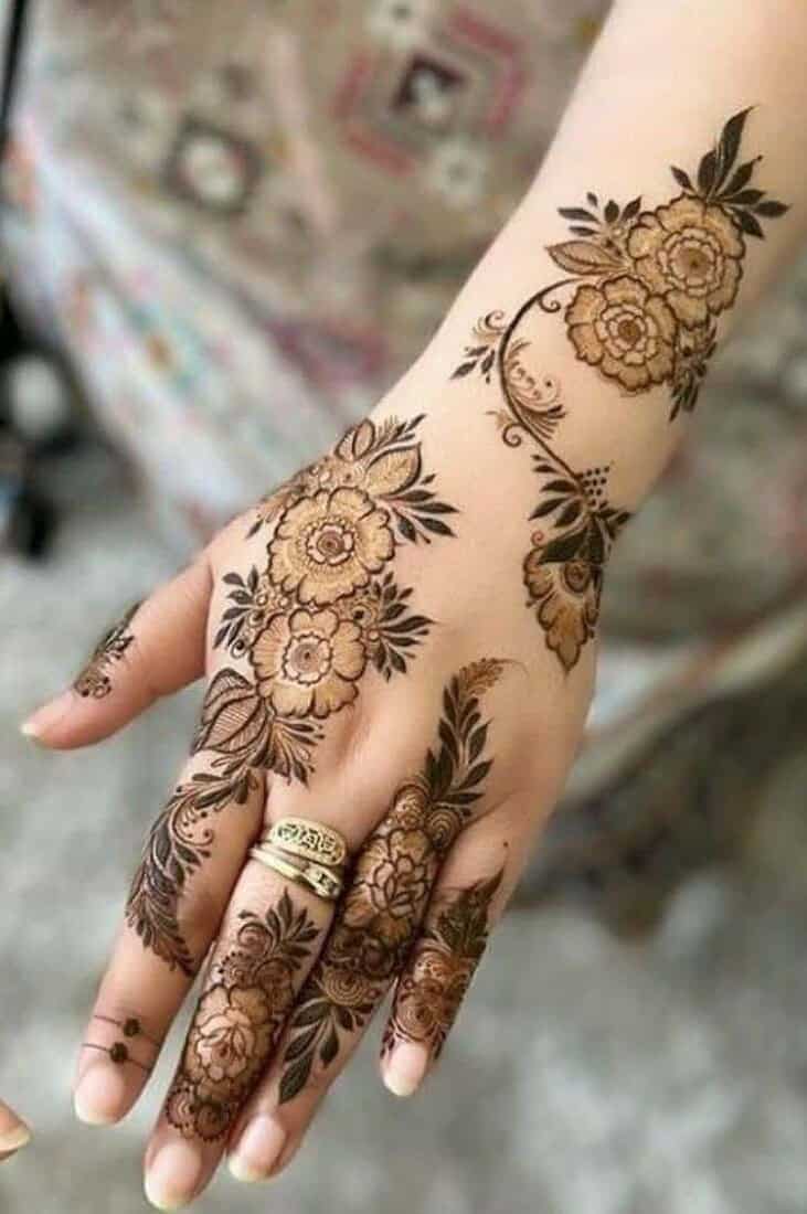 Arabic Mehndi Designs for Modern Occasions: A Touch of Tradition ...