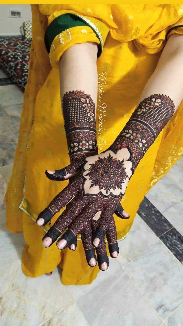 Arabic Mehndi Designs for Modern Occasions: A Touch of Tradition ...